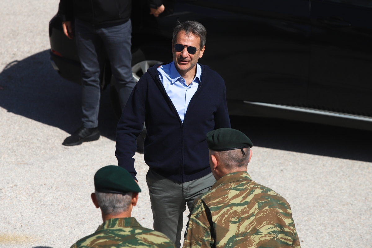 Επιθεώρηση του Κυριάκου Μητσοτάκη στα γραφεία του ΣΚΑΪ • Το Κουλούρι